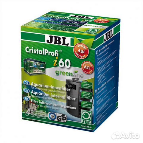 Внутренний угловой фильтр JBL CristalProfi i60