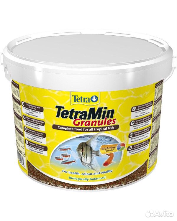Корм для рыб TetraMin Granules 10 л