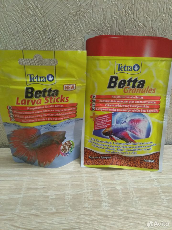 Корм для рыбок (петушки)