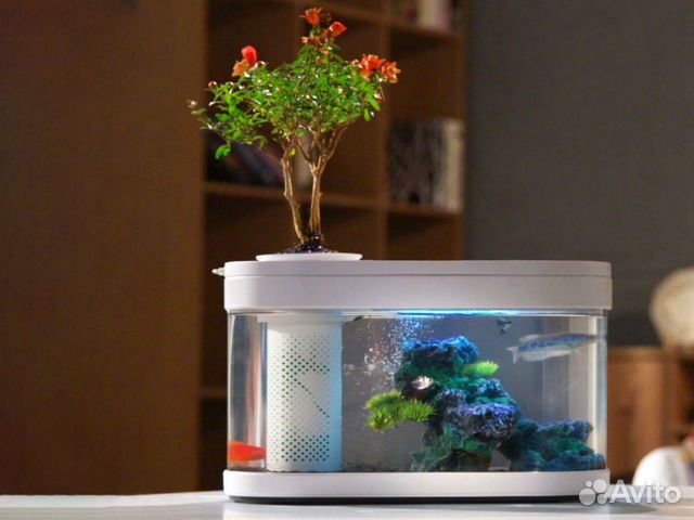 Акваферма 10л Xiaomi Geometry Fish Tank Aquaponics
