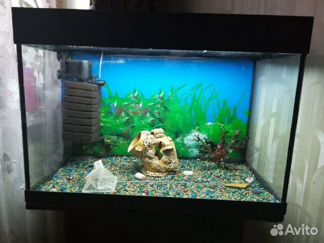 Аквариум с тумбой