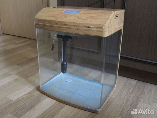 Б/у Аквариум Jebo R338 35л + фильтр в подарок