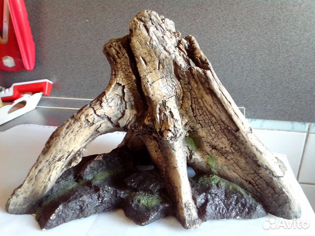 Декорации для аквариума(коряга)