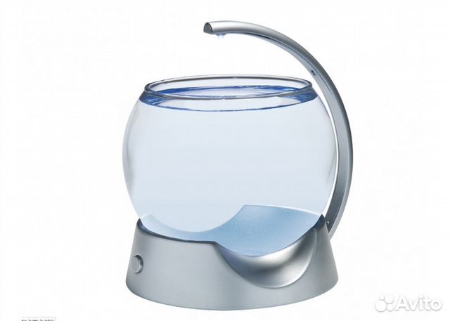 Аквариум-шар Tetra Bowl с освещением 1,8 л, грунт