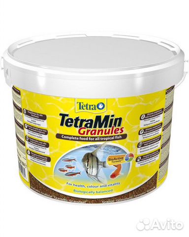 Корм для рыб TetraMin Granules 10 л