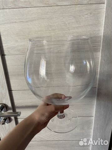 Аквариум ваза «Бокал»