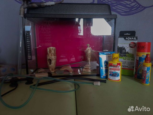 Аквариум со всеми комплектующими