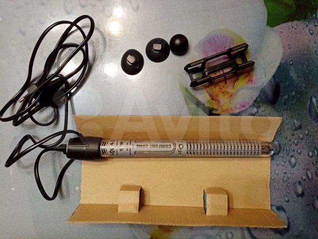 Обогреватель aquael 50w для аквариума